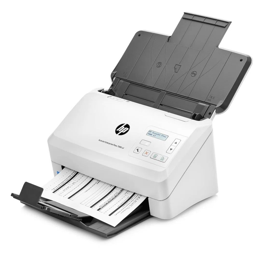 Escáner HP ScanJet Enterprise Flow 7000 s3 con Alimentación de Hojas ...