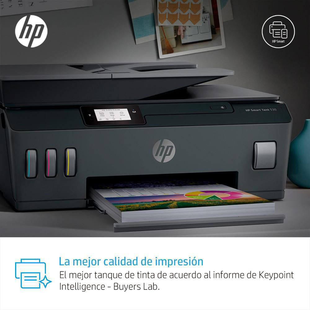 Impresora Multifuncional hp Smart tank 530 | CompuImpresión