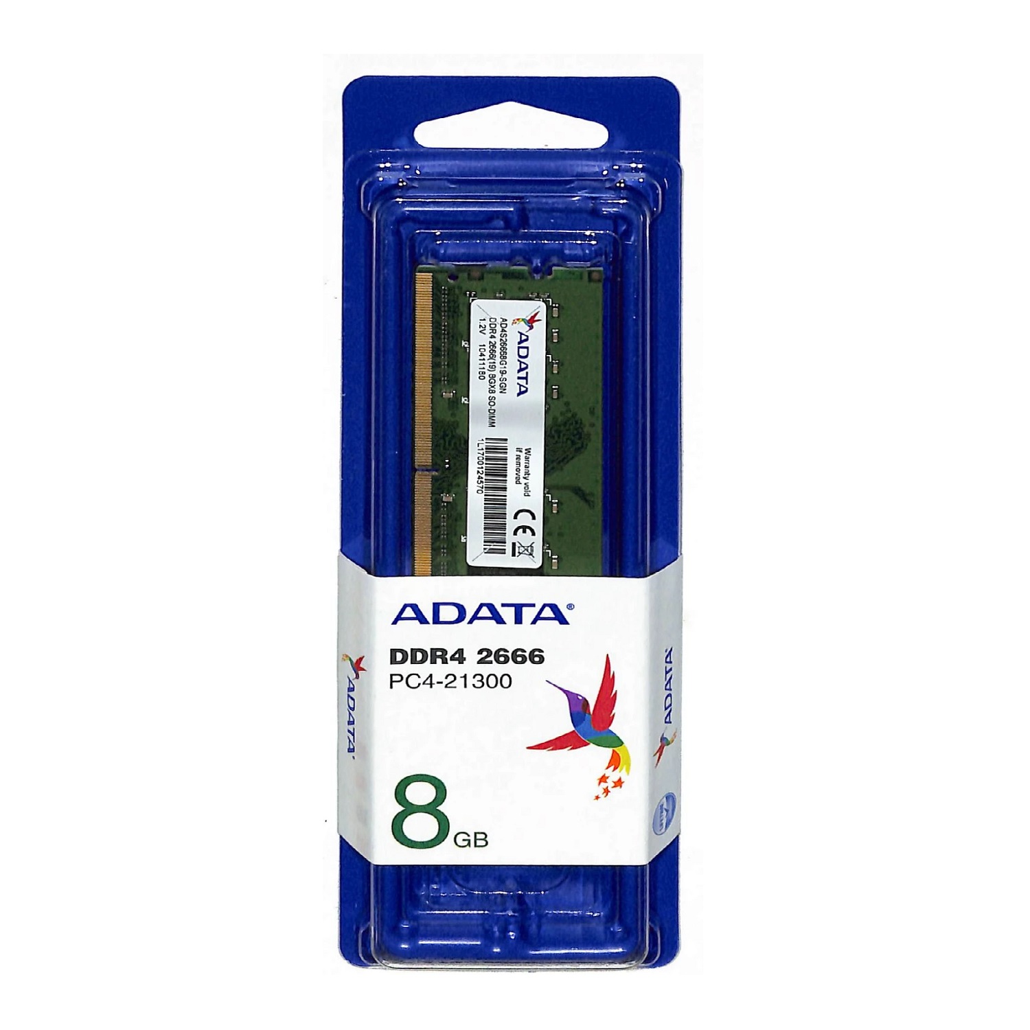 Memoria ram ddr4 8 gb 2666 adata para portatil ad4s26668g19 ...