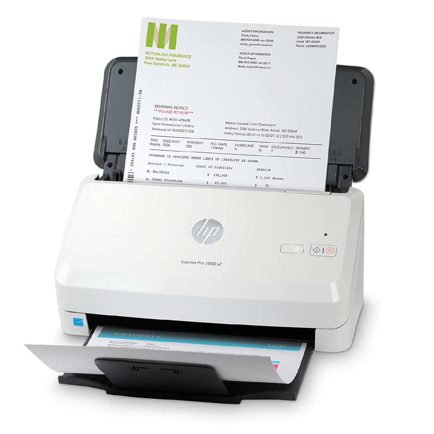 ESCÁNER HP PRO 2000 S2 USB CON ALIMENTACIÓN DE HOJAS | CompuImpresión
