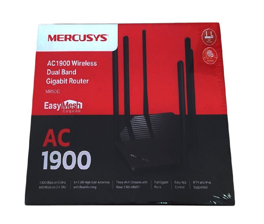 MERCUSYS MR50G ROUTER INALÁMBRICO DUAL BAND AC1900 GIGABIT | CompuImpresión